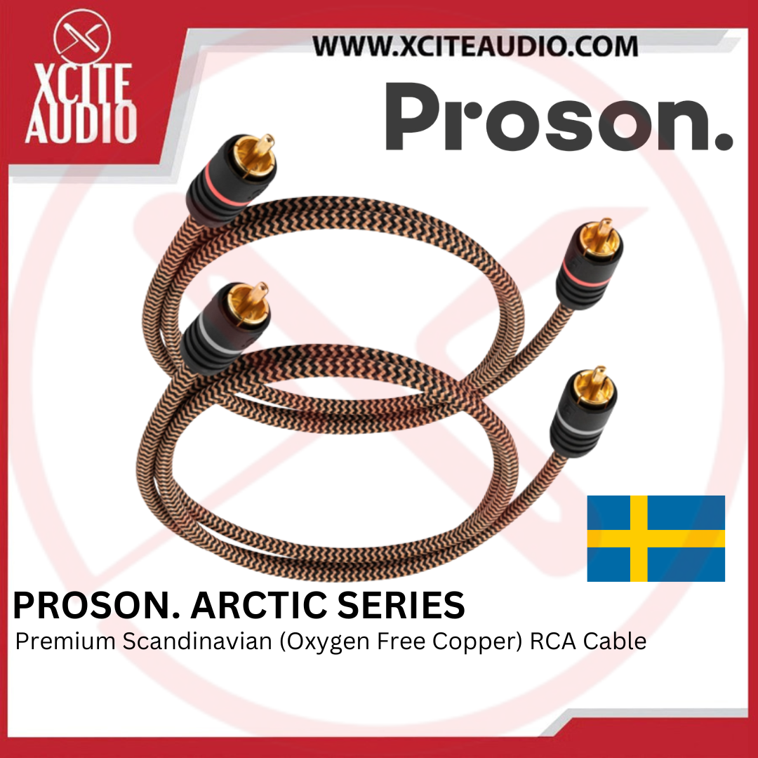 Proson Arctic Interconnect Pure OFC RCA Cable – Xcite Audio