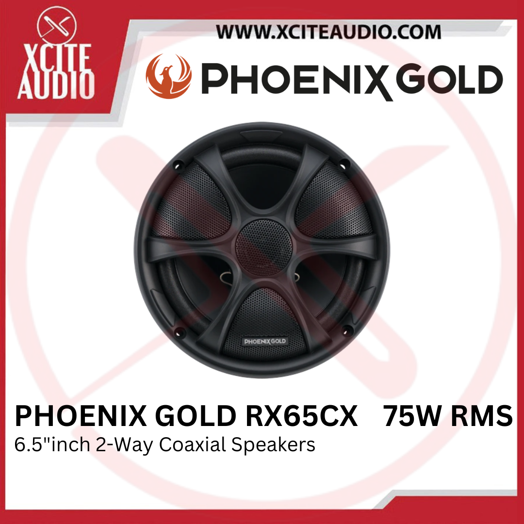 Phoenix Gold RX65CX - 6.5"inch 2-way Coaxial Speakers – Xcite Audio