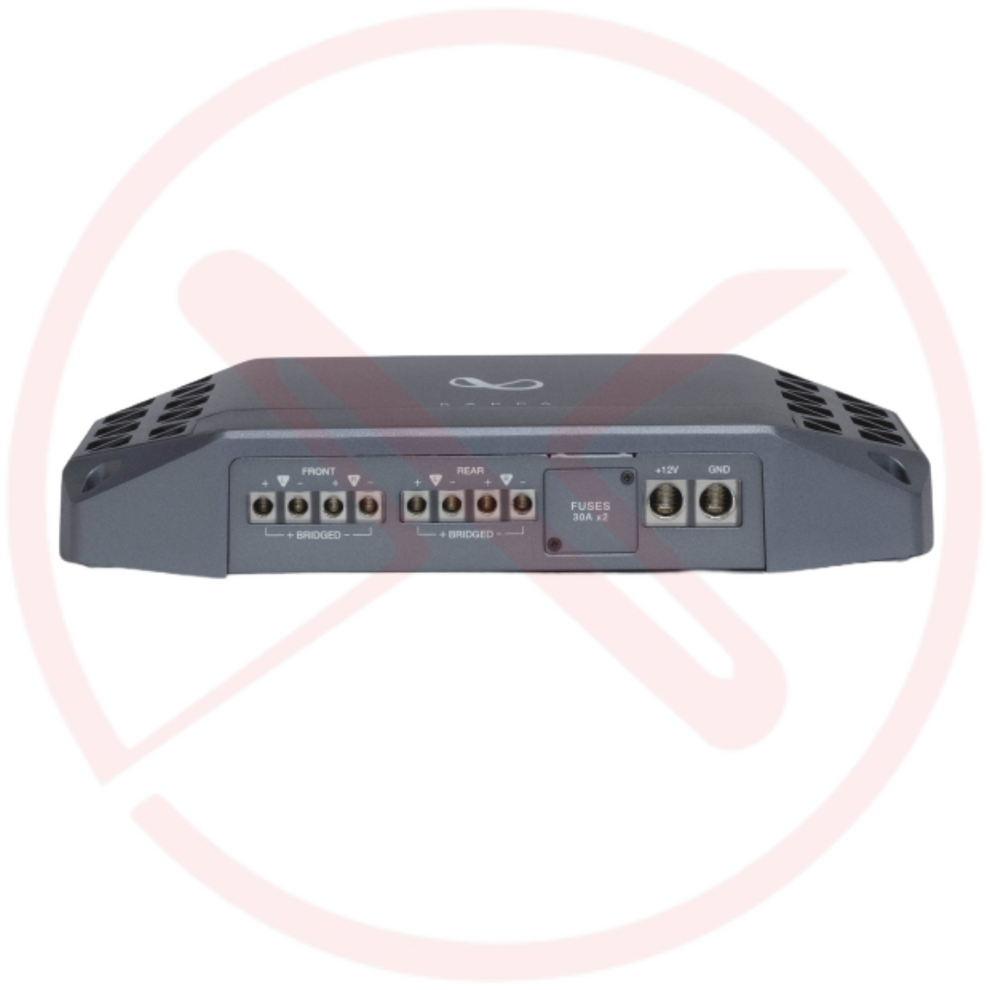 Infinity Kappa Four - Class D - 4 Channel Full Range car amplifier — 1 – Xcite Audio